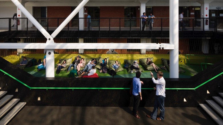 University of Adelaide Barr Smith Library & Hughes Plaza (Hub Central ...